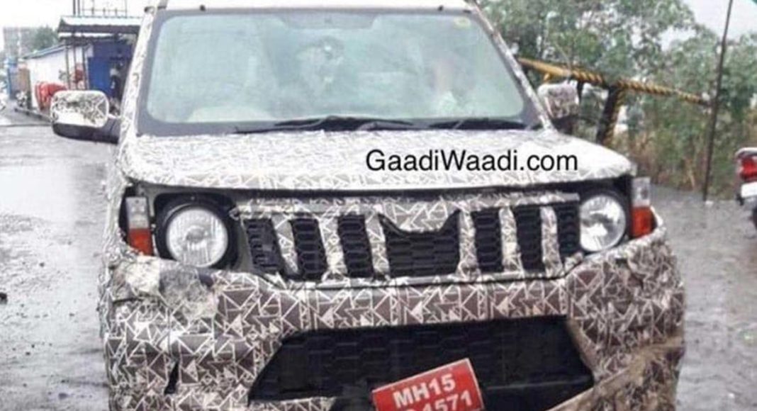 2020 Mahindra TUV300 Spotted Testing; Gets Refreshed Styling!