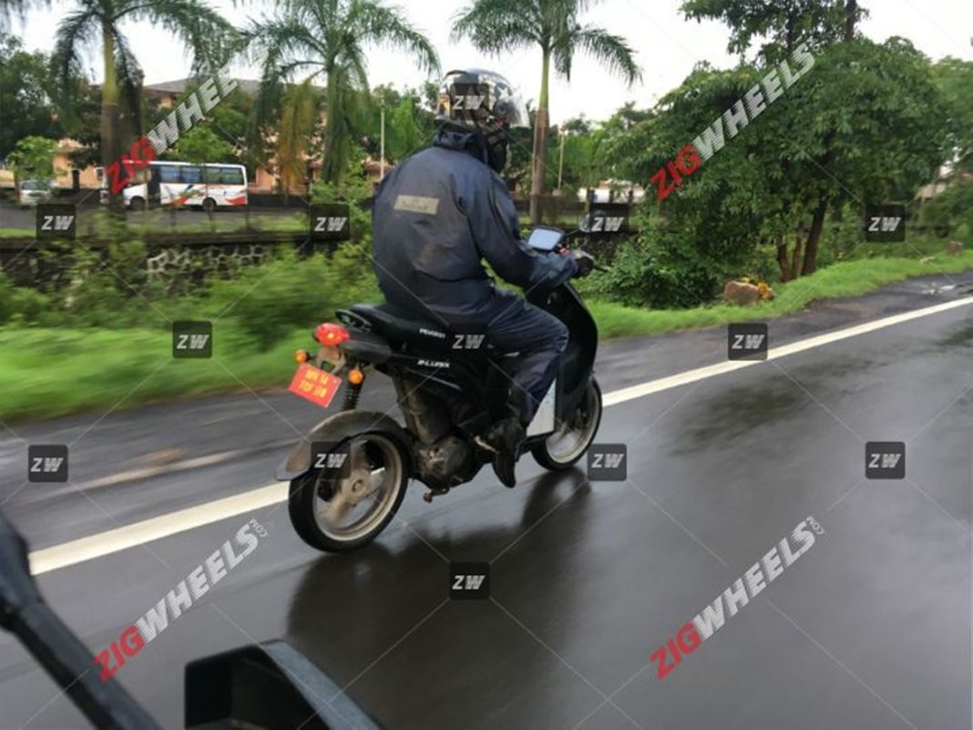 Peugeot E-Ludix Electric Scooter spotted testing in India » Car Blog India