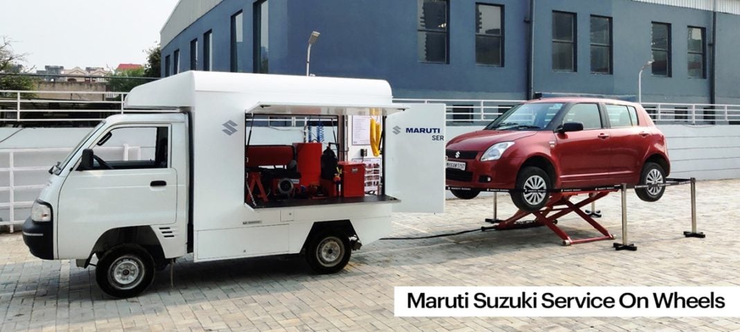 Maruti Suzuki introduces Service on Wheels to bring Doorstep Service ...