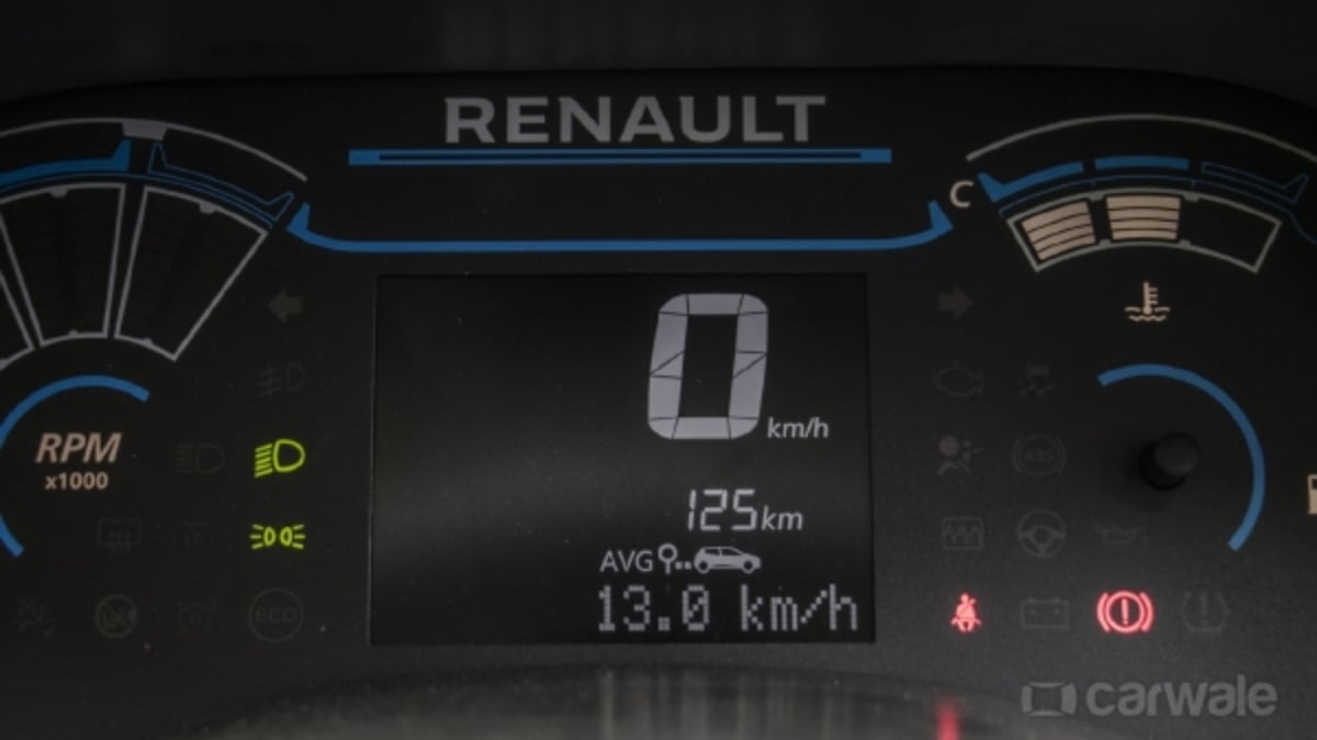 Upcoming Renault Triber Touchscreen Infotainment Unit & Digital ...
