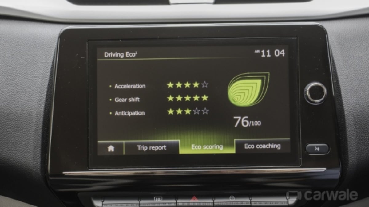 Upcoming Renault Triber Touchscreen Infotainment Unit & Digital ...