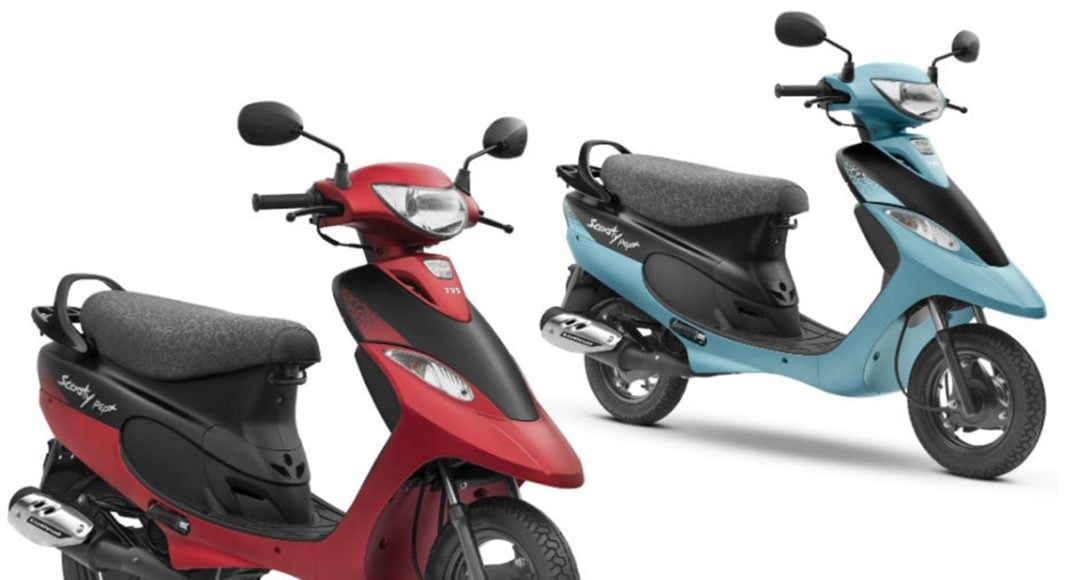 TVS Scooty Pep Plus launched with new Matte Color Options!