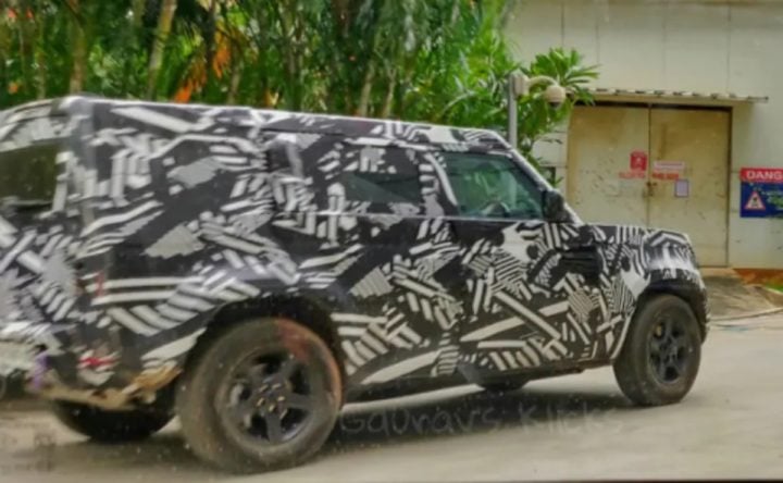 Iconic 2020 Land Rover Defender Spotted Testing in India! » Car Blog India