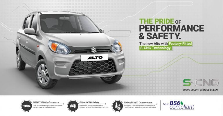 10 CNG cars with factory-fitted CNG kit - Power, Prices & mileage!