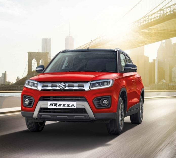 Maruti Vitara Brezza Petrol Bookings Open – Variants And Colours ...