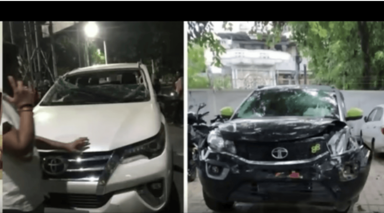 Tata Nexon Crashes Into Toyota Fortuner – What Happens Will Shock You ...