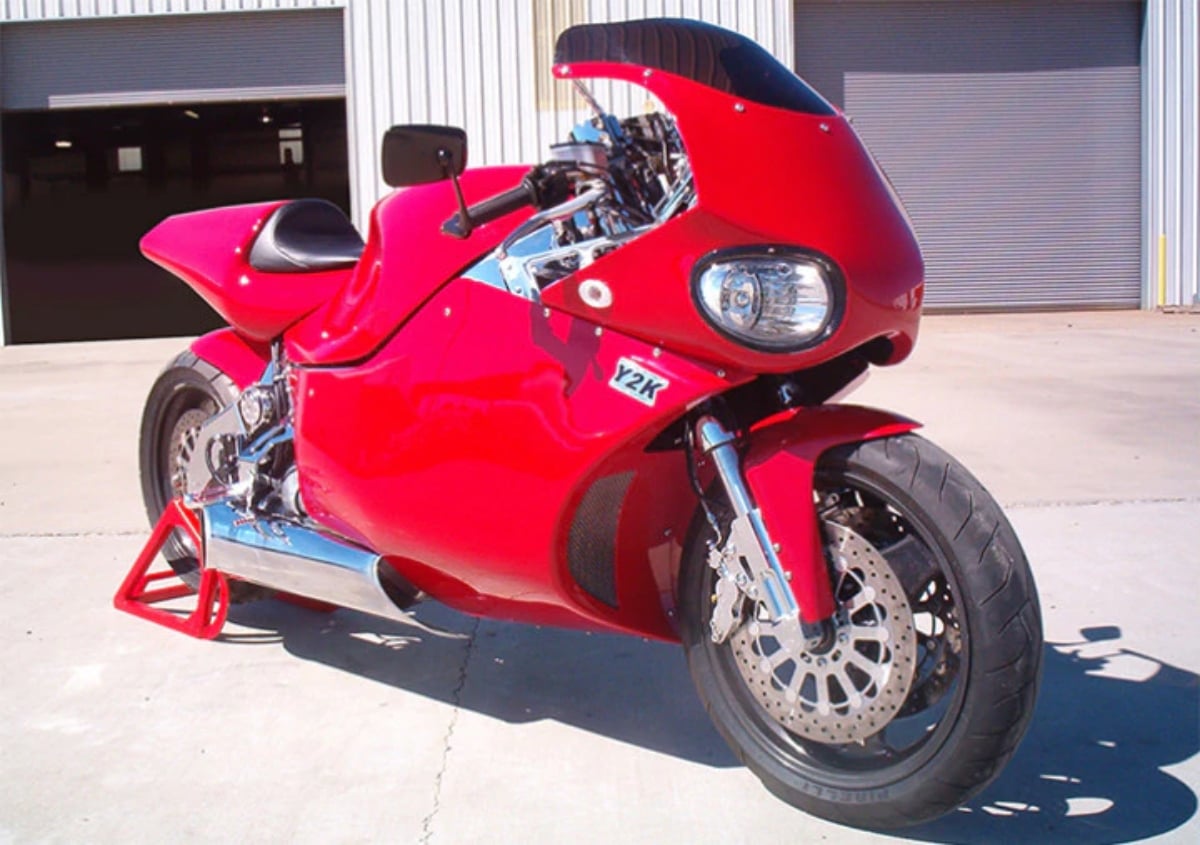 This Motorcycle is Fitted With A Helicopter Engine With A Top Speed of ...