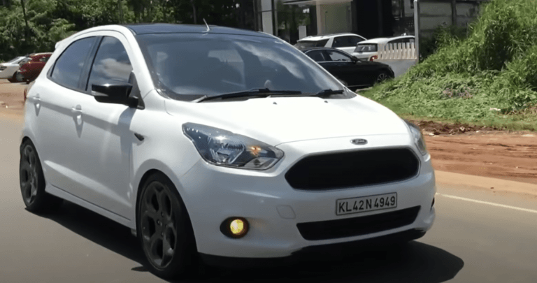 This Modified Ford Figo Borrows Its Alloy Wheels From EcoSport