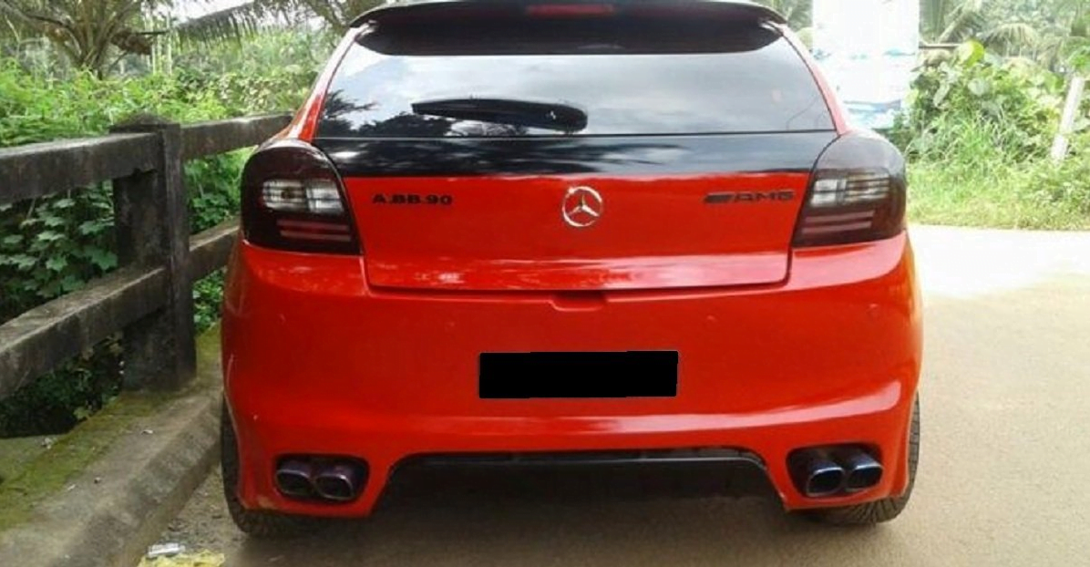 Here’s Mercedes A-Class From The Front But Maruti Baleno From Behind ...