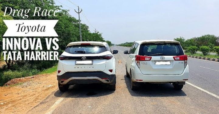 Tata Harrier Easily Defeats The More Powerful Toyota Innova In This ...