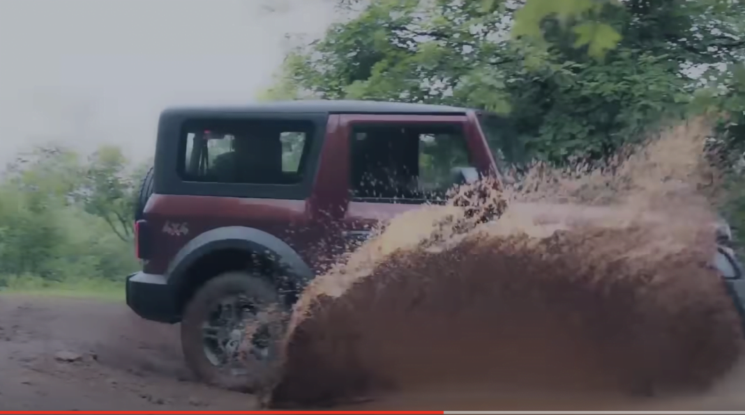 Check Out The New Mahindra Thar Doing Some Serious Off-Roading! » Car ...