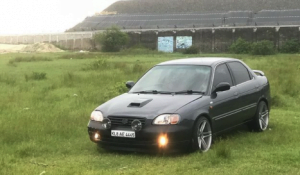 Check Out This Modified Maruti Baleno Almost Reaching 200 Km/Hr!