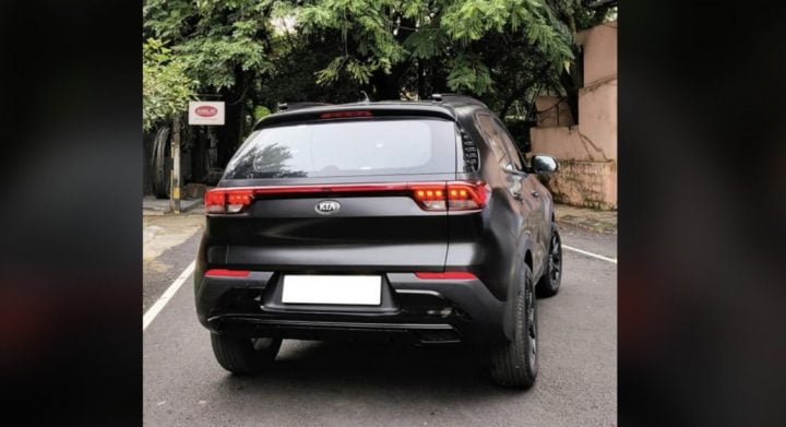 Here Is India’s First Modified Kia Sonet “Dark Edition” – Details » Car ...