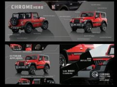 Check Out All Accessories and Their Prices for the New Mahindra Thar!