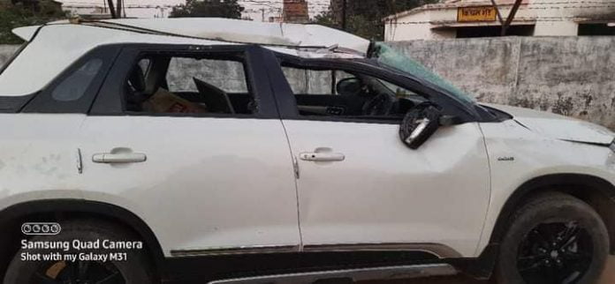 How Safe Is 4-star rated Maruti Vitara Brezza? Accident Reveals Pillar ...