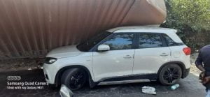 How Safe Is 4-star rated Maruti Brezza? Accident Reveals Pillar Strength