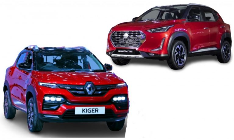 Renault Kiger vs Nissan Magnite – Features, Prices And Engines ...