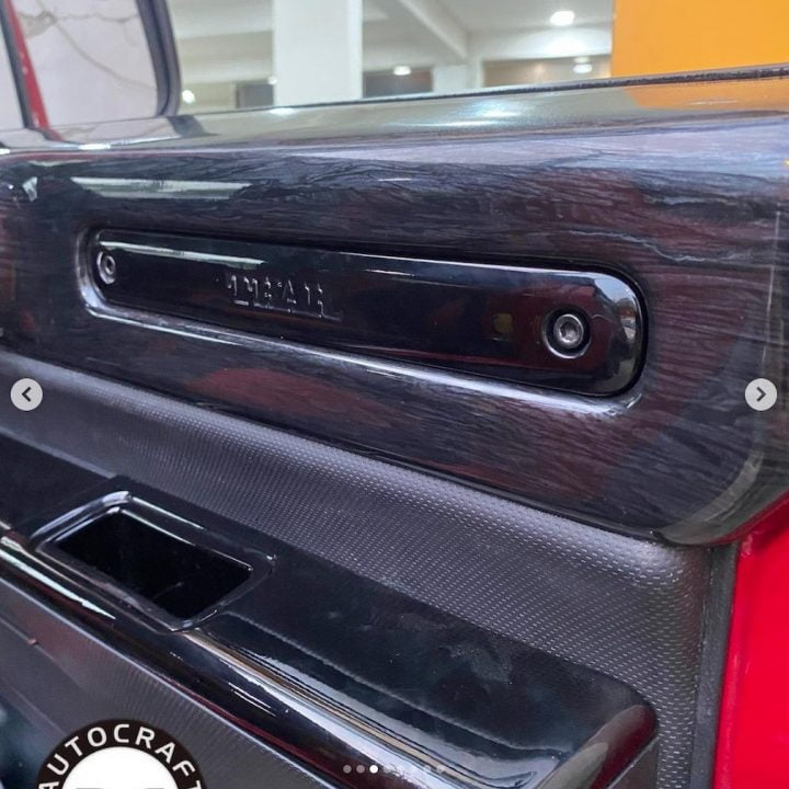 How About This Dual Tone Black-Red Mahindra Thar Modification? » Car ...