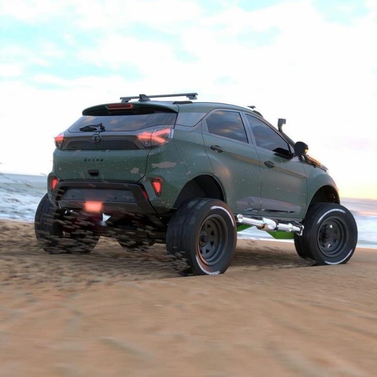 Here’s The Most Badass Tata Nexon SUV Modification Ever! » Car Blog India