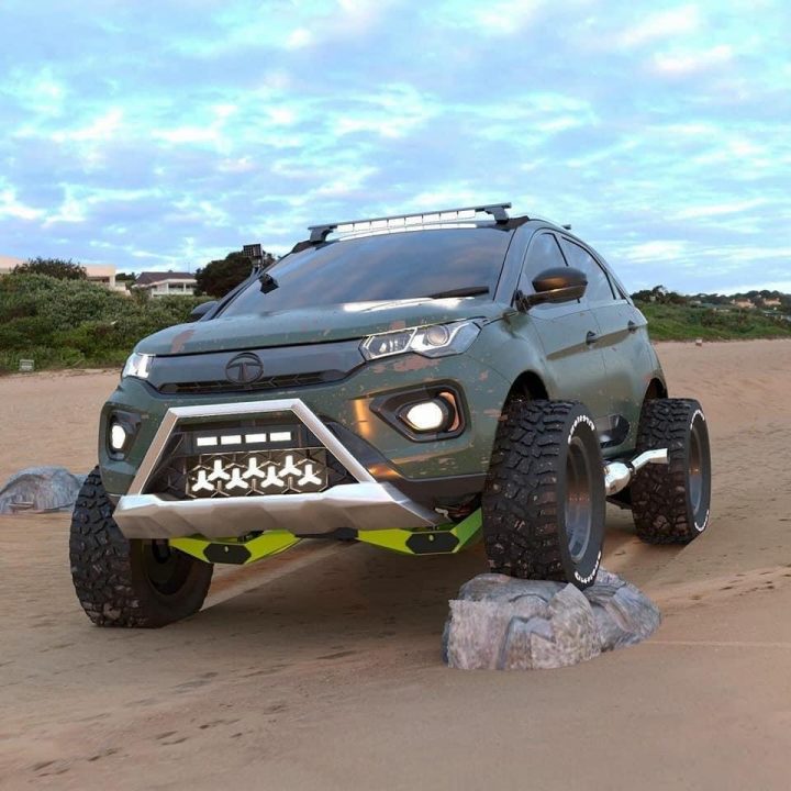 Here’s The Most Badass Tata Nexon SUV Modification Ever! » Car Blog India