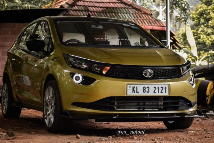 Modified Tata Altroz with Body Kit and 17-inch Alloys Looks Rad » Car ...
