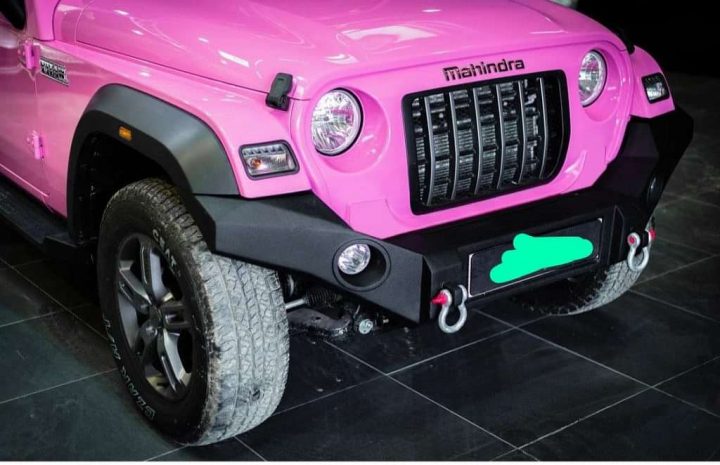What’s Your Take On The ‘Barbie Edition’ Mahindra Thar? » Car Blog India