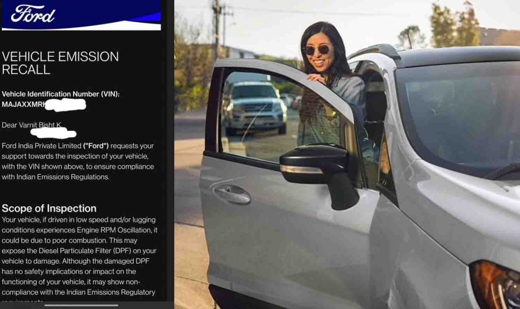 Ford India Recalls Cars For DPF Issue Even After Stopping Production ...