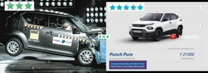 Tata Punch 5-Star NCAP Score Leaked- Much Better Than 3-Star Maruti ...