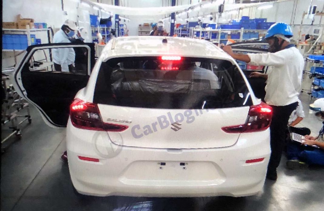 After New Brezza, Now Maruti Baleno Facelift REVEALED Pre-maturely ...