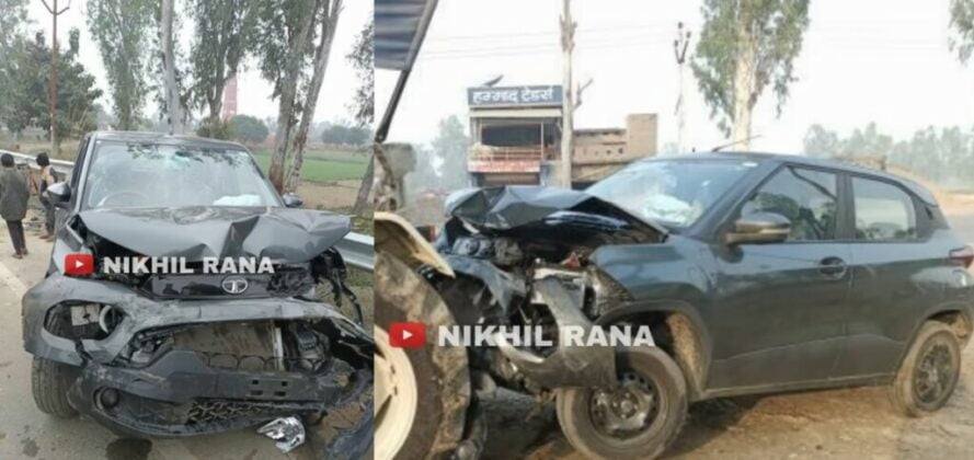 Tata Punch Accident With Tractor Shows Why Tata Overtook Hyundai » Car ...