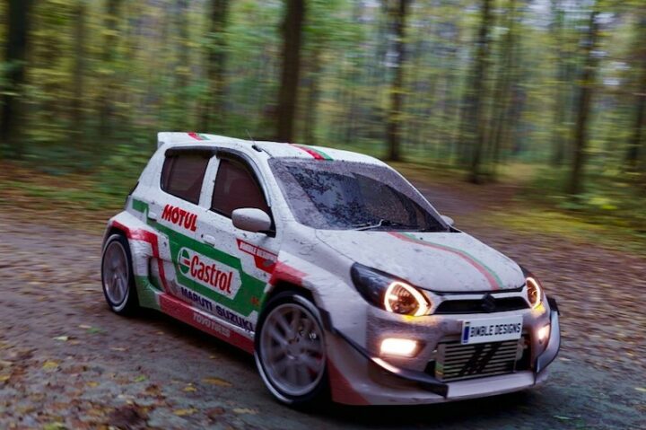 How About a Rally-Spec Maruti Alto 800 in Castrol Livery » Car Blog India