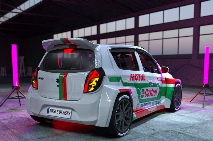 How About a Rally-Spec Maruti Alto 800 in Castrol Livery » Car Blog India
