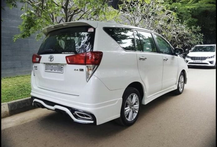 This Wannabe Lexus is Toyota Innova Crysta with Rs 20,000 Body Kit ...