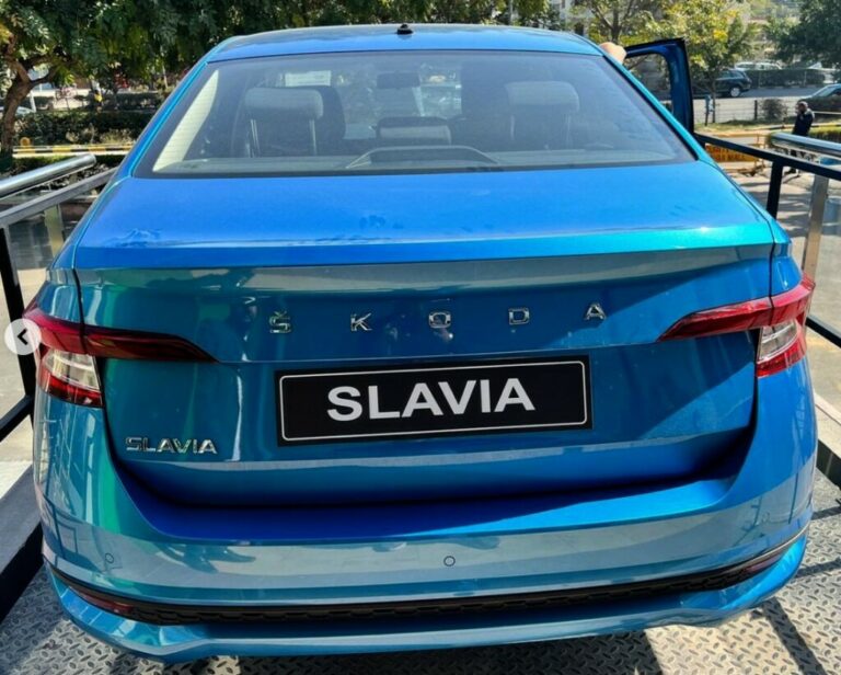 See Skoda Slavia Base Model (Active) in HQ Exterior/Interior Pics ...