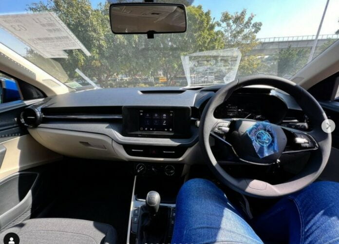 See Skoda Slavia Base Model (Active) in HQ Exterior/Interior Pics ...