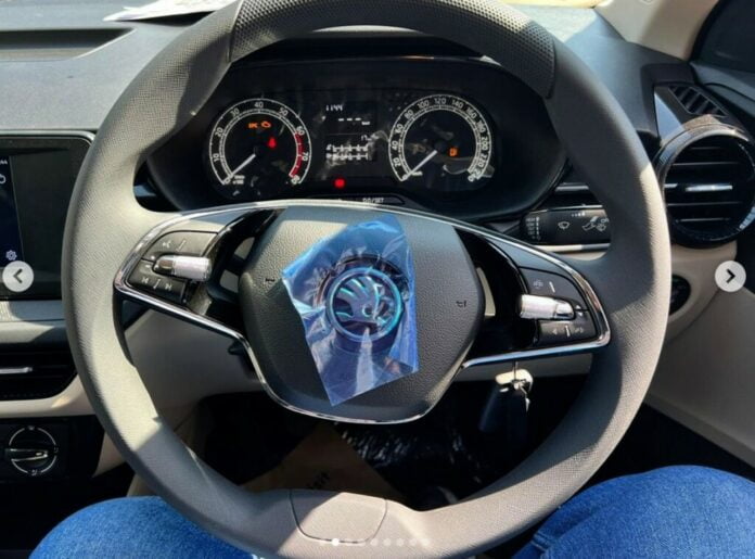 See Skoda Slavia Base Model (Active) in HQ Exterior/Interior Pics ...