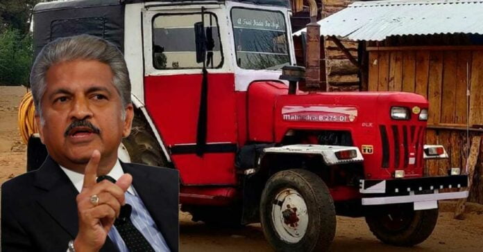 Farmer Modifies His Tractor to Look Like Jeep, Anand Mahindra Impressed ...