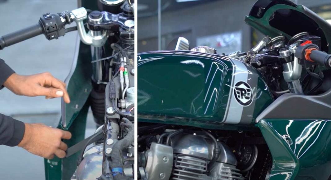 WATCH Making of Fully Faired Royal Enfield 650 Interceptor - VIDEO