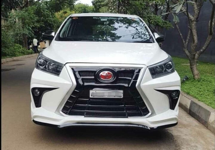This Wannabe Lexus is Toyota Innova Crysta with Rs 20,000 Body Kit ...