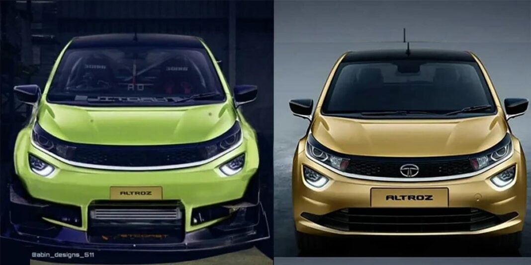 Mean Green Tata Altroz with Wide Body Kit Is A Proper Track Tool » Car ...