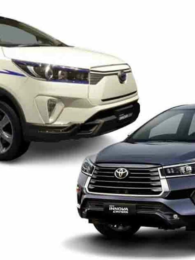 Toyota Innova Crysta Electric vs Diesel Model » Car Blog India