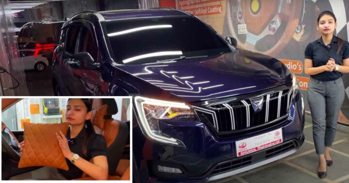 Mahindra XUV700 With Modified Interior and Ceramic Coating » Car Blog India