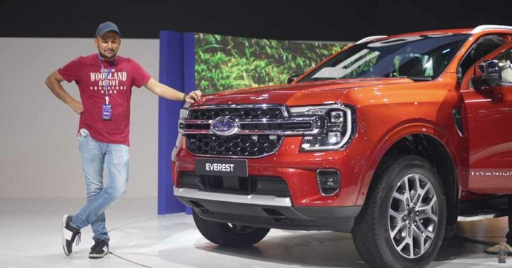 New Ford Endeavour in First Walkaround by Indian Vlogger » Car Blog India
