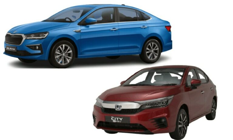 Honda City Hybrid vs Skoda Slavia 1.5 DSG – Specs, Design Comparison ...