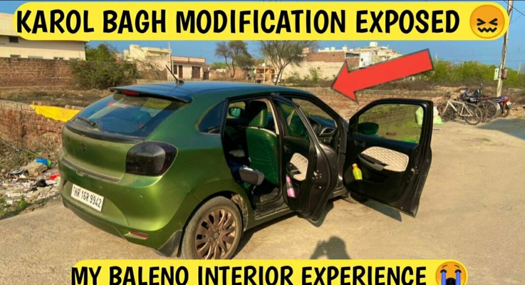 This Maruti Baleno Exemplifies After-effects of Cheap Modifications