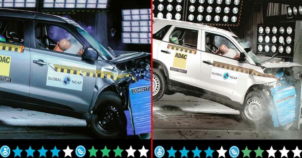 Toyota Urban Cruiser OUTCLASSES Maruti Brezza at NCAP » Car Blog India