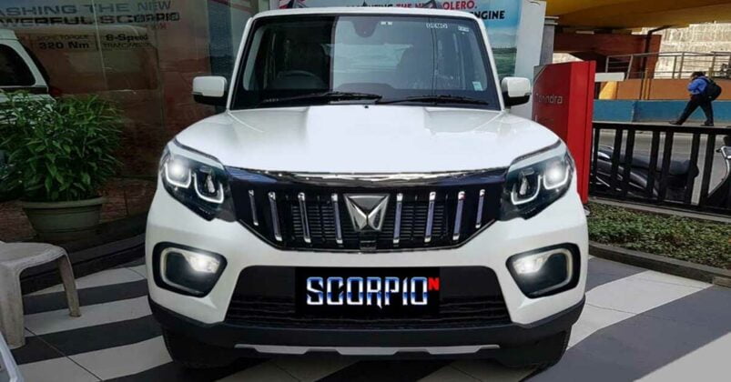 Old Mahindra Scorpio Seen With Scorpio N Face » Car Blog India