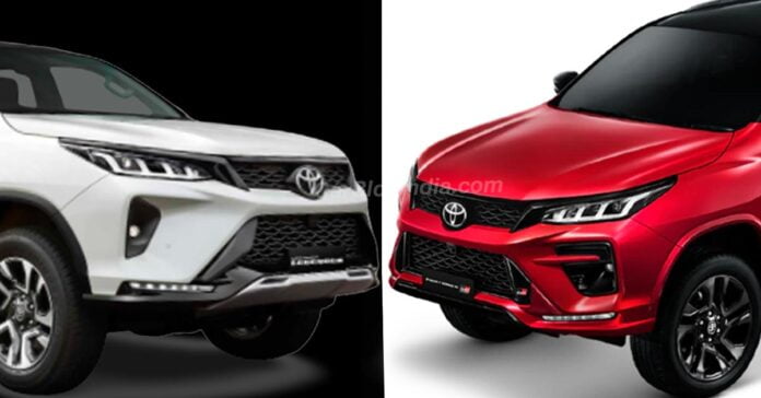 Toyota Fortuner GR Sport vs Fortuner Legender Comparison – What’s ...