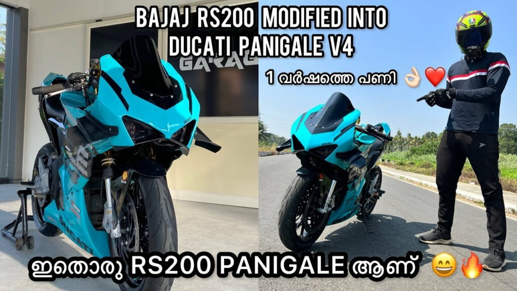 Bajaj Pulsar 200 RS Modified To Look Like Ducati For Rs Lakh | atelier ...
