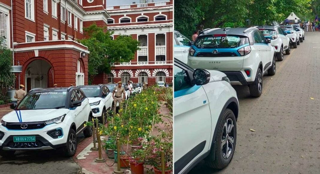 Kolkata Police Inducts 226 Tata Nexon EVs Into Its Fleet